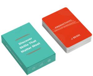 Skills Discovery Card Game for Managers and Employees | Bridge